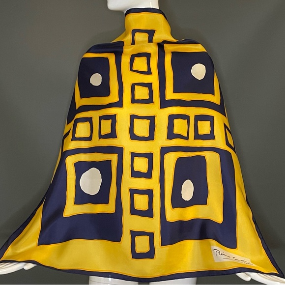 Pierre Cardin | Accessories | Gorg Vintage Pierre Cardin Silk Scarf 3 ...